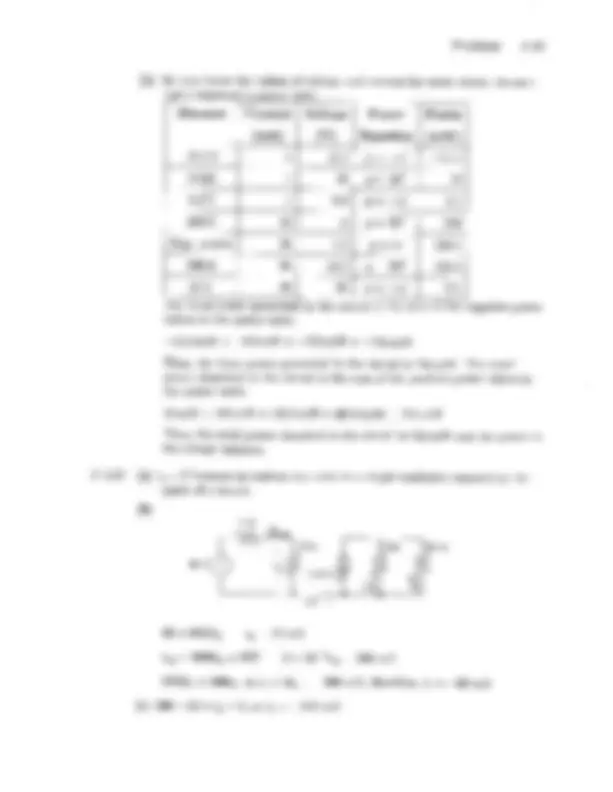 Electric-Circuits-8th-Edition-Solutions-Manual | Exercises Electronics | Docsity