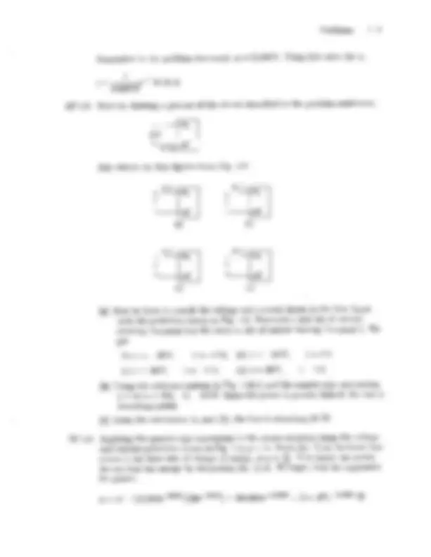 Electric-Circuits-8th-Edition-Solutions-Manual | Exercises Electronics | Docsity