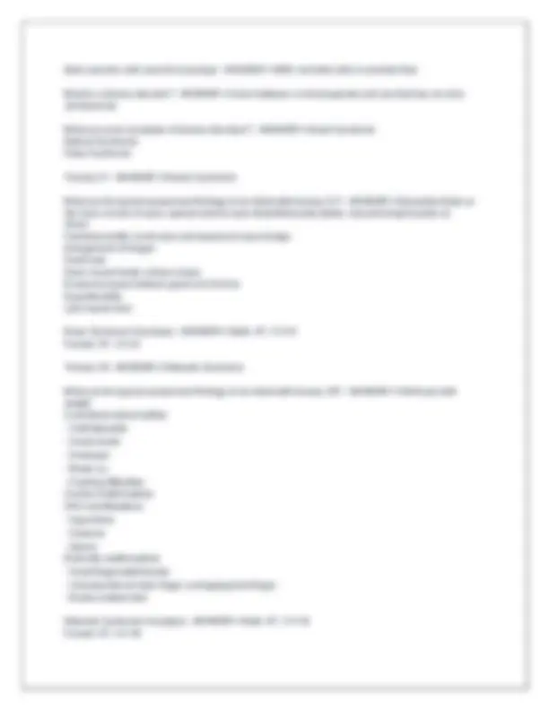 OB Final Exam Study Guide: 200+ Questions and Answers for 2024/2025 | Exams Nursing | Docsity