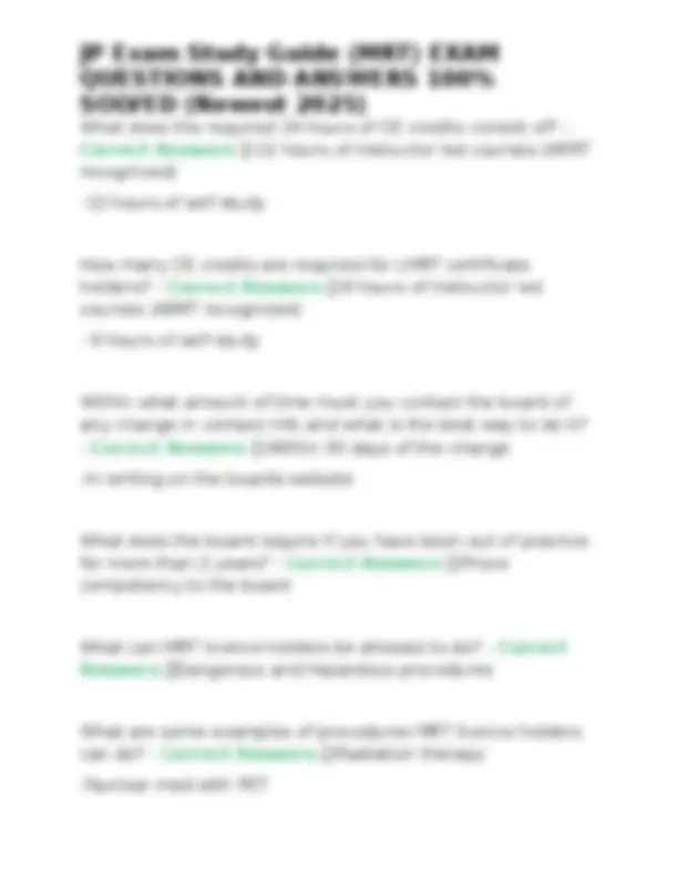 Texas Medical Board (TMB) Exam Study Guide for Medical Radiologic Technologists (MRT) | Exams ...