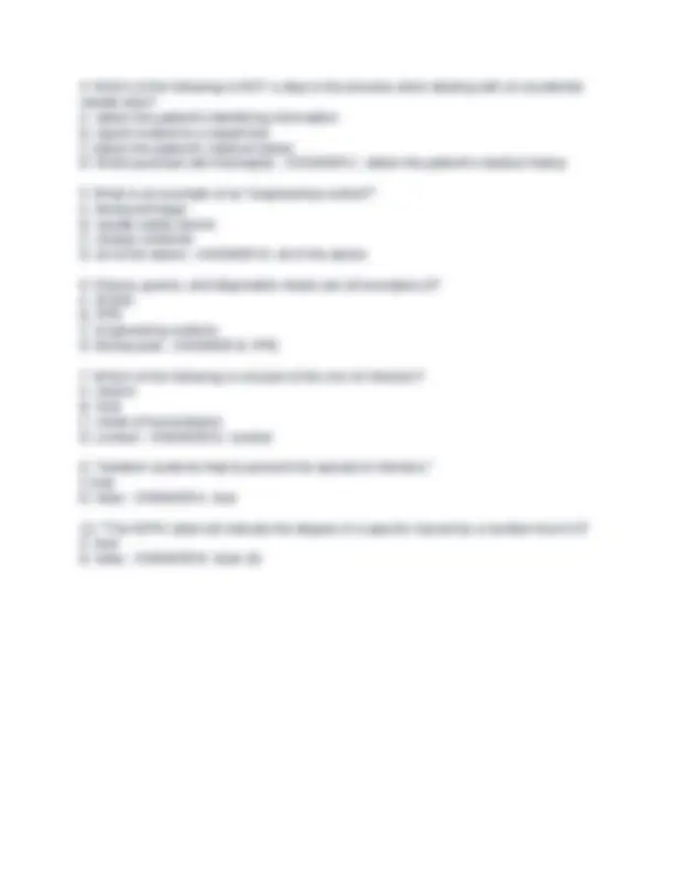 AUMT MOD 3 Exam Questions & Answers (GRADED A+): Biohazard Safety and ...