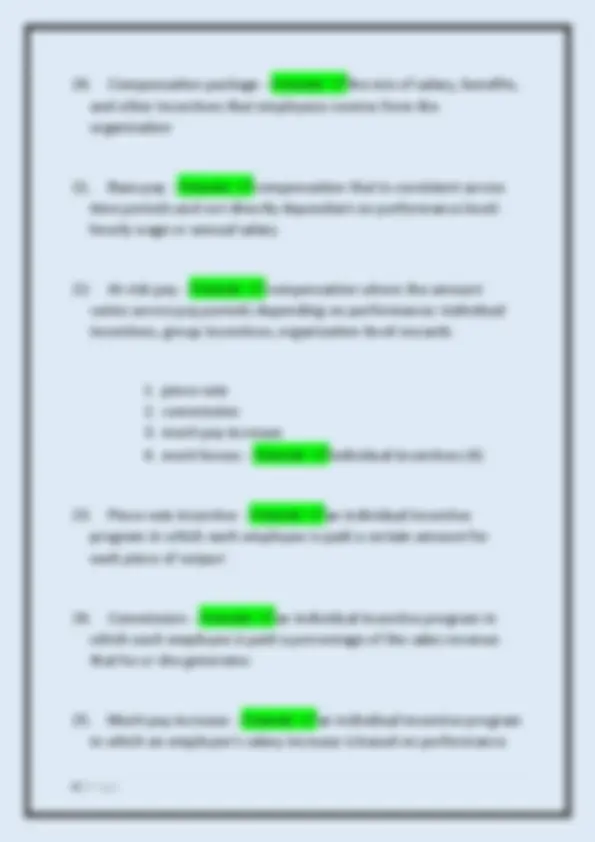 Human Resource Management Exam Study Guide: 80 Questions and Answers ...