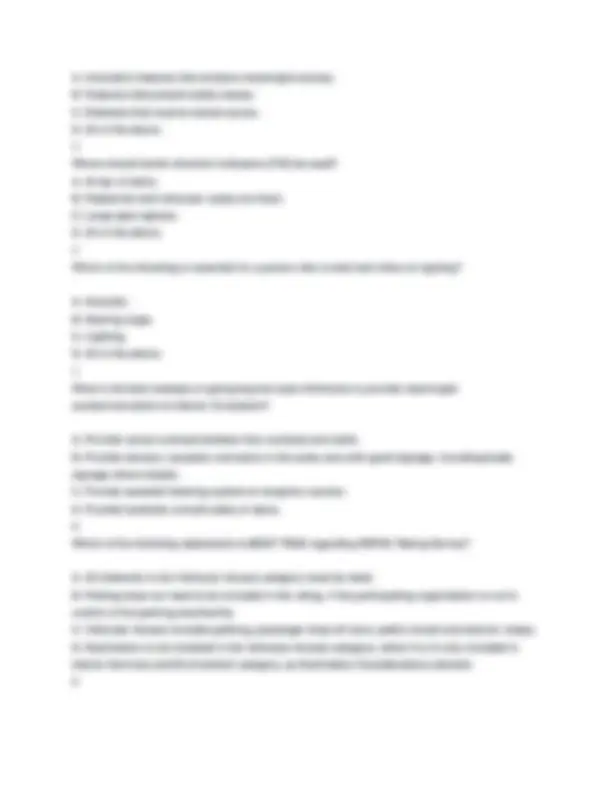 RHFAC Accessibility Certification: Test Questions and Answers | Exams ...