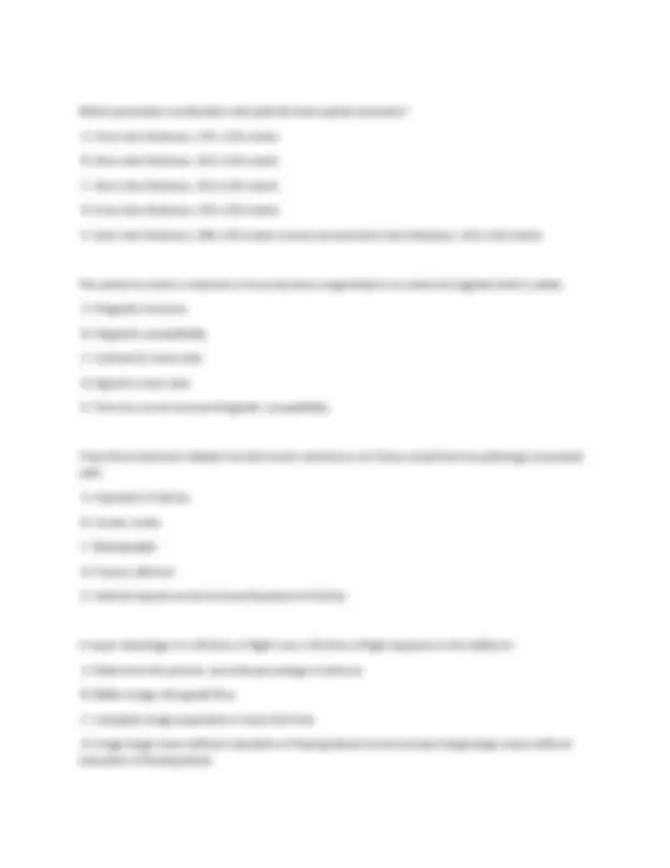 ARRT MRI Mock Registry: Multiple Choice Questions and Answers | Exams Nursing | Docsity