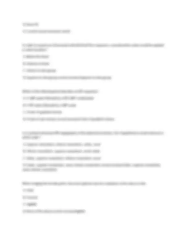 ARRT MRI Mock Registry: Multiple Choice Questions and Answers | Exams Nursing | Docsity