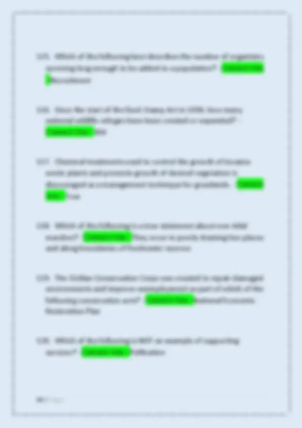 Ducks Unlimited Ecology Test: 150 Questions and Answers | Exams ...