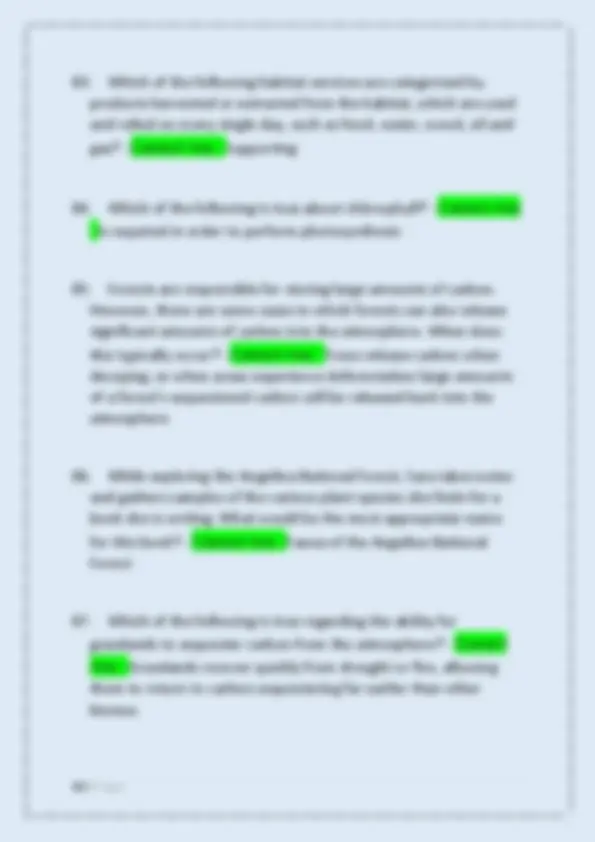 Ducks Unlimited Ecology Test: 150 Questions and Answers | Exams ...