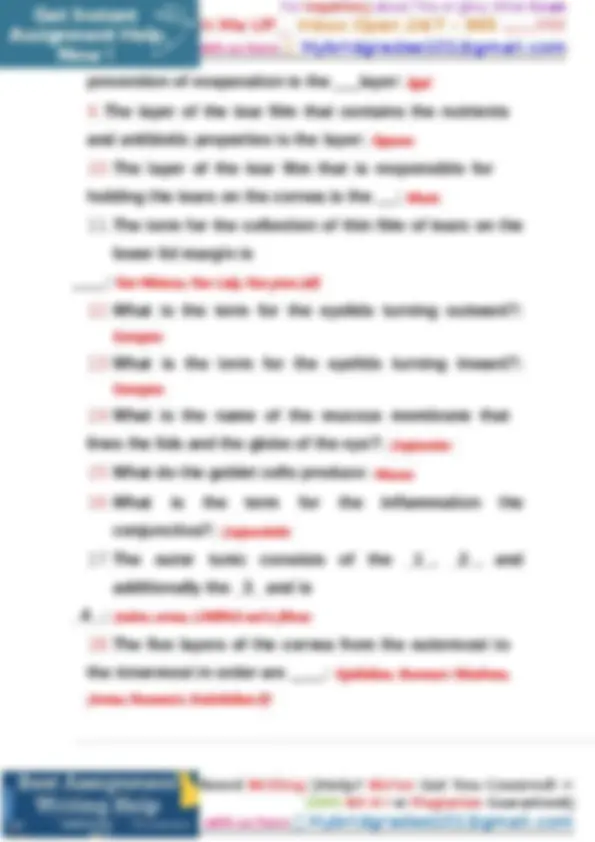 ABO Advanced Certification Exam Review Questions and Answers | Exams ...