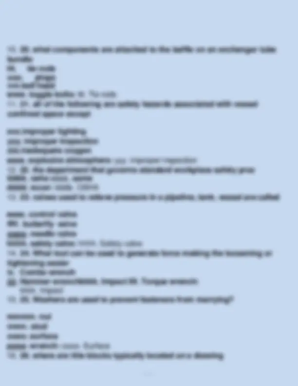 NCCER Boilermaker Practice Exam: Questions and Answers | Exams Nursing ...