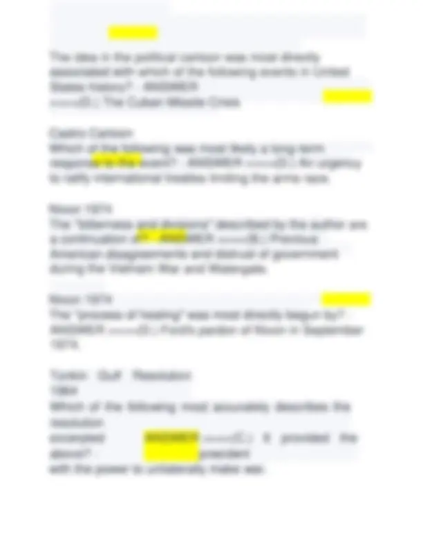 AP United States History (APUSH) Exam 2025: 250 Questions and Answers ...