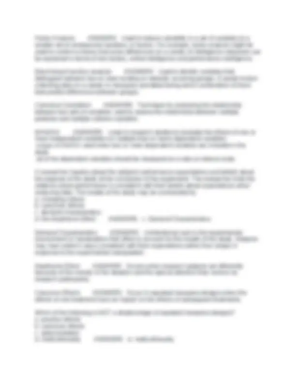 EPPP Questions Research and Statistics with Correct Answers | Exams ...