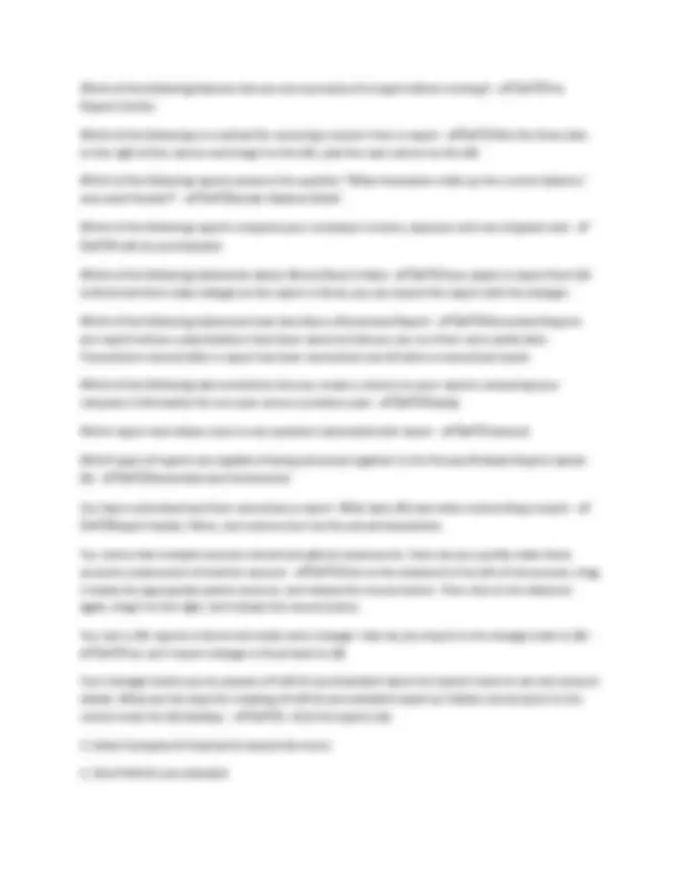 QuickBooks (QB) Chapter 8: Training Questions and Answers | Exams ...