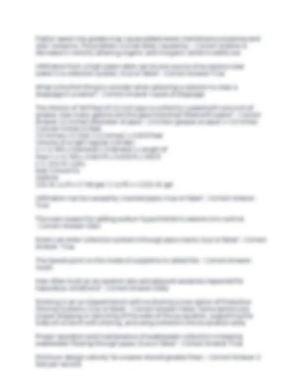 Cwea Grade 2 Practice Exam With 100 Correct And Verified Answers 2024 Exams Workplace Safety