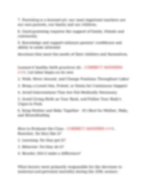 Lamaze Childbirth Education: Fundamentals, Practices, and History ...