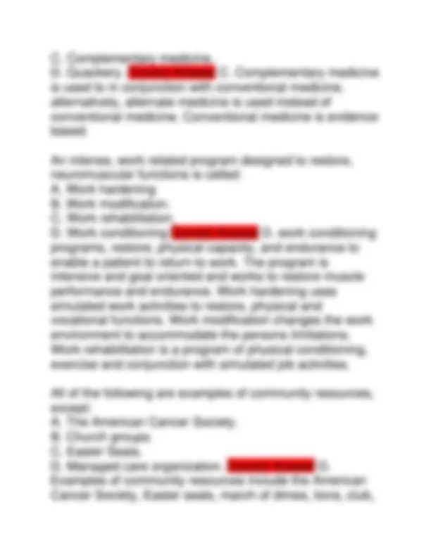 CCM Exam 2025: Practice Questions and Answers for Case Management ...
