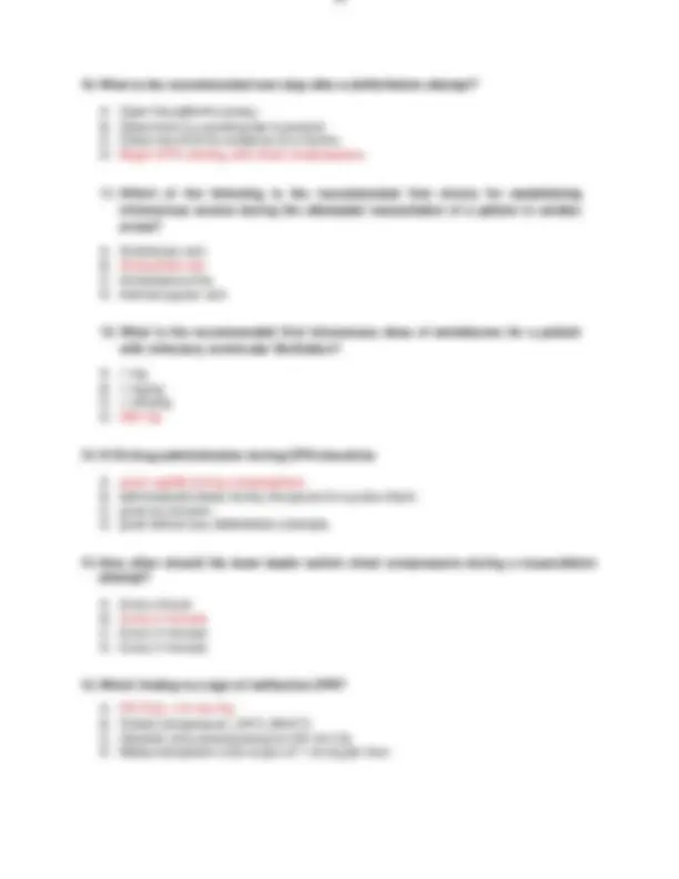 Advanced Cardiovascular Life Support (ACLS) Exam: Practice Questions ...