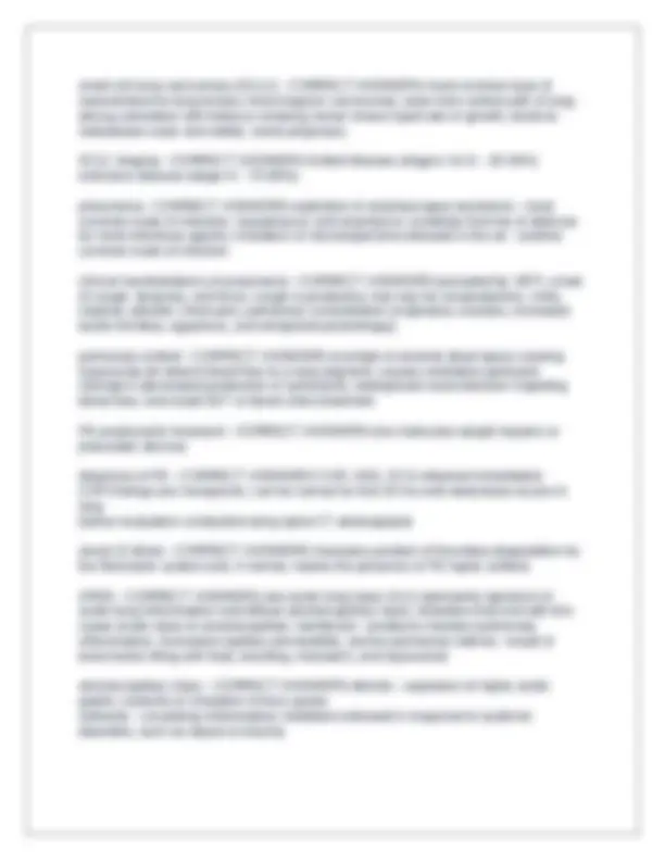 Pulmonary System Review Exam 4 Questions And Answers For Nurs 611 Patho Exams Advanced