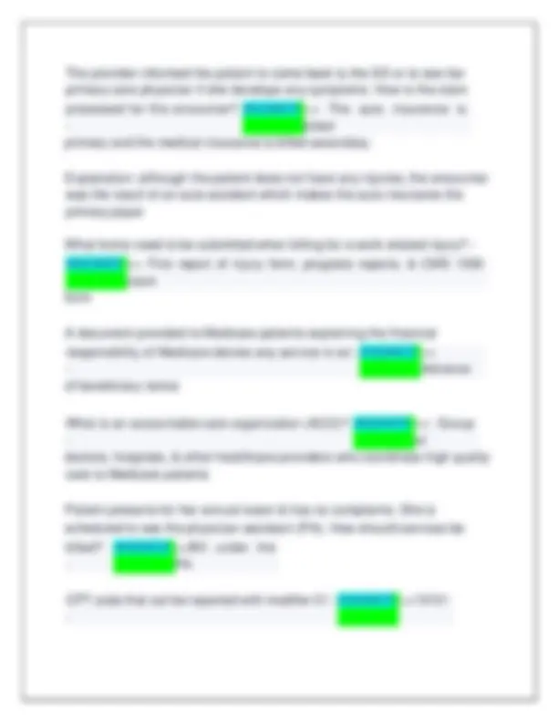 AAPC CPB TEST BANK QUESTIONS AND VERIFIED SOLUTIONS | Exams Nursing ...