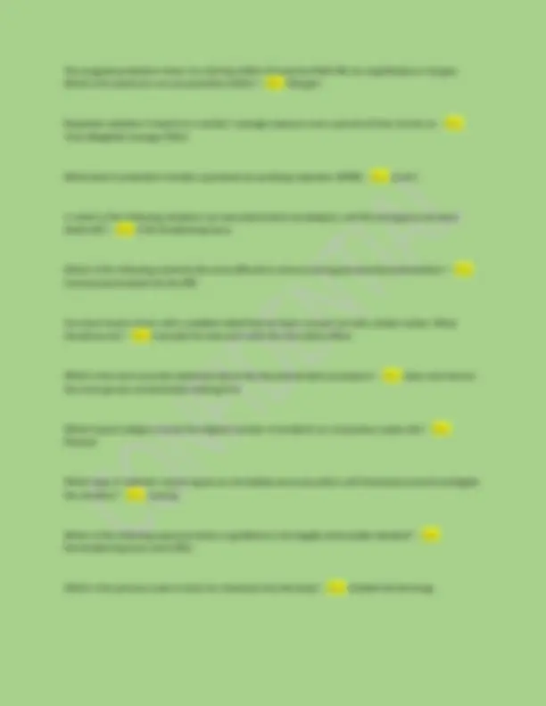 40 HR HAZWOPER Practice Exam: Questions and Complete Solutions | Exams ...