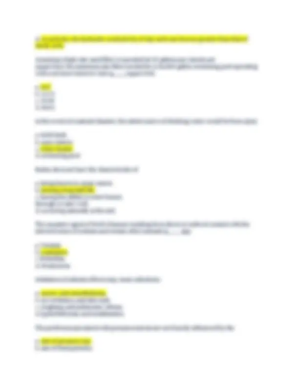NEHA REHS/RS Exam Practice Questions and Answers (Rated A) 2024/2025 ...