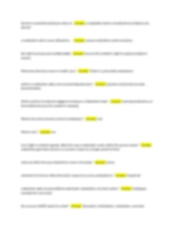 Medication Aide Exam: Complete Solutions & Guide | Exams Nursing | Docsity