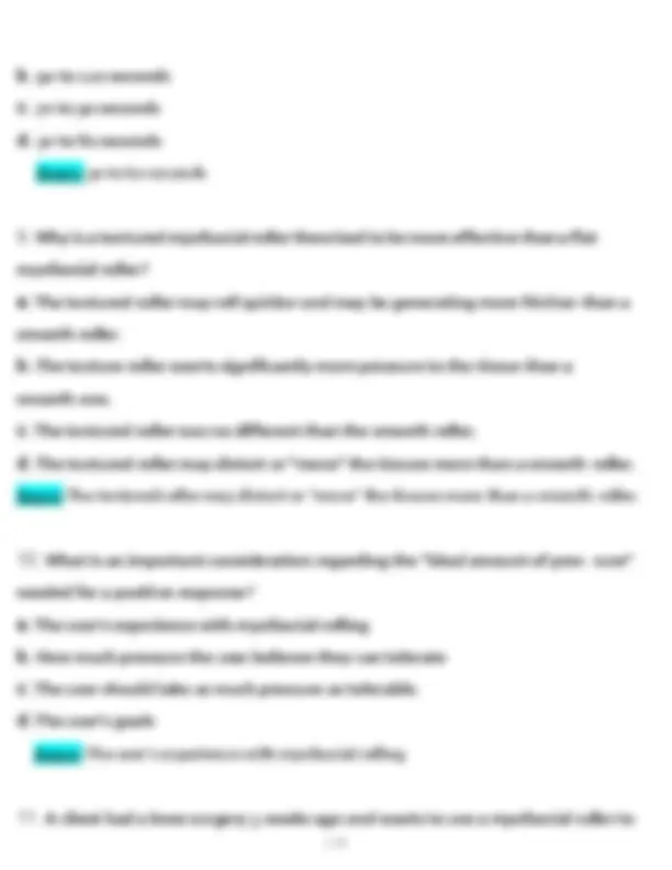 NASM CES Retake Exam: Multiple Choice Questions and Answers | Exams ...