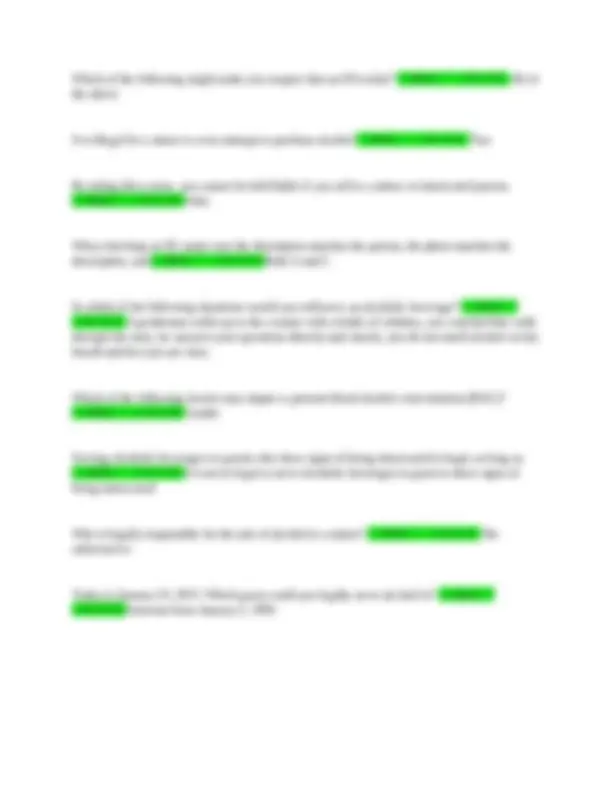 TABC Final Assessment Questions and Answers | Exams Law | Docsity