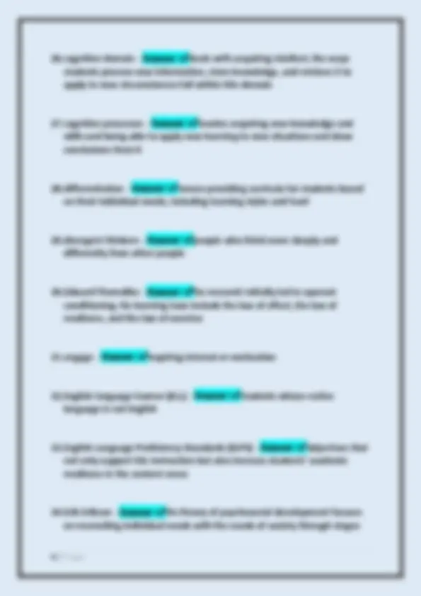 Praxis PLT 5623 Most Uploaded Exam/ Questions with Answers 100% ...