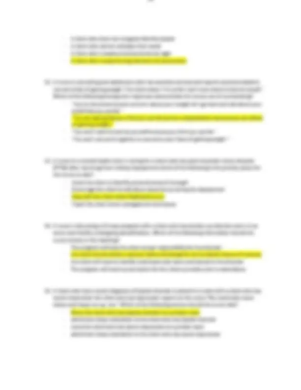 ATI RN Practice Assessment: RN Mental Health - Online Practice 2019 B | Exams Nursing | Docsity