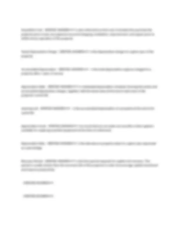 Engineering Economics Terms and Definitions: Depreciation, Value, and ...