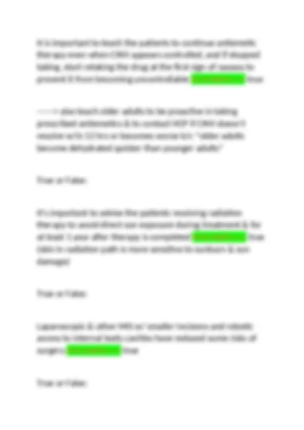 Oncology Exam Questions and Answers: A Comprehensive Guide for Students ...