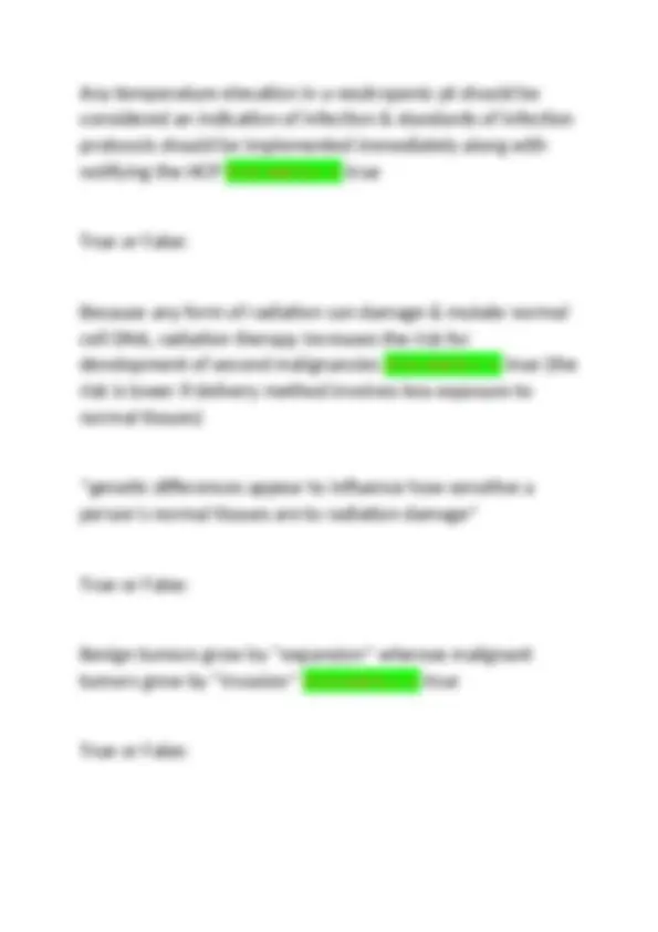 Oncology Exam Questions and Answers: A Comprehensive Guide for Students ...