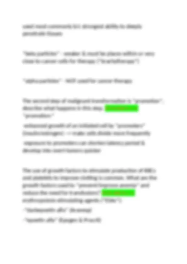 Oncology Exam Questions and Answers: A Comprehensive Guide for Students ...