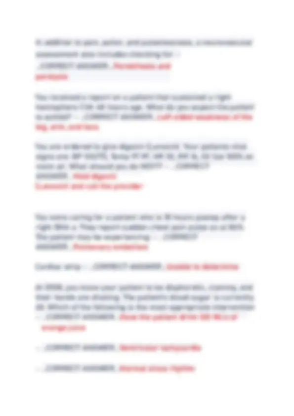 RELIAS Medical Surgical Telemetry Exam 2024: Test Bank with Rationales ...