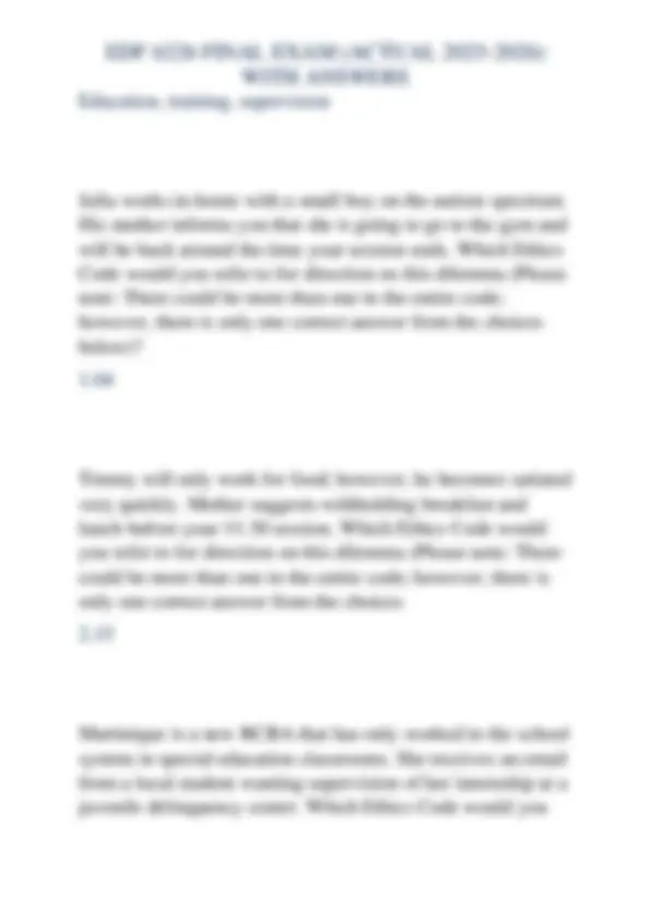 EDF 6226 FINAL EXAM (ACTUAL 2025-2026) WITH ANSWERS | Exams Nursing ...