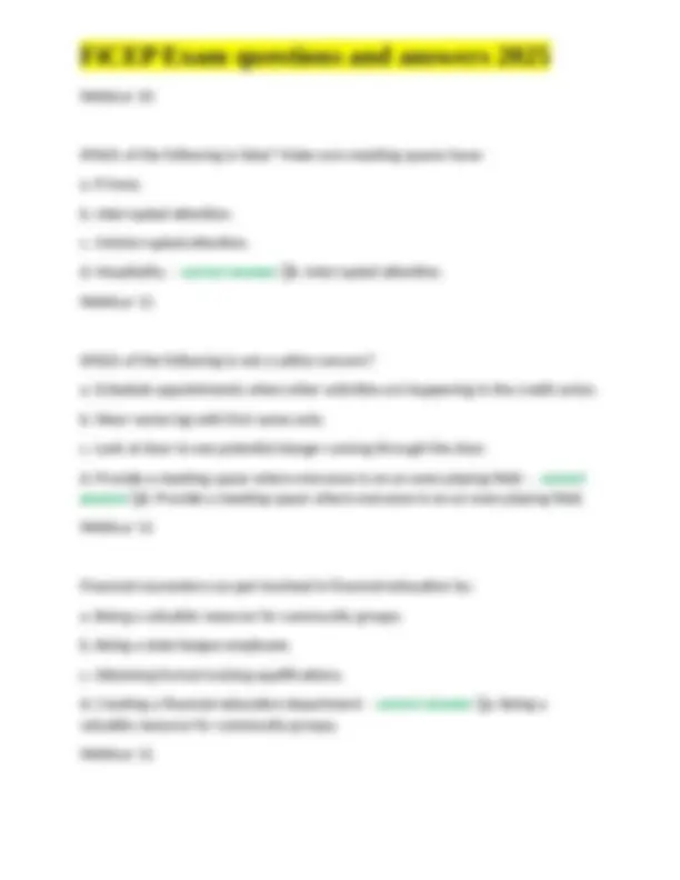 FiCEP Exam Questions and Answers 2025: A Comprehensive Guide to ...