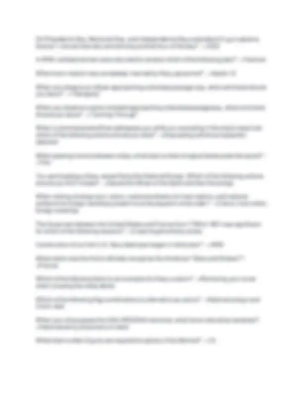 PMK-EE E6 Naval Heritage Exam Questions with Correct Answers. | Exams ...