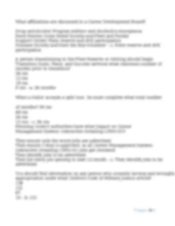 Navy Enlisted Advancement System (NEAS) Questions and Answers | Exams ...