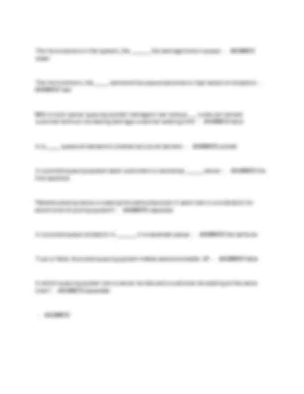 Queueing Theory Exam Questions and Answers: SCGM Chapter 16 | Exams Advanced Education | Docsity