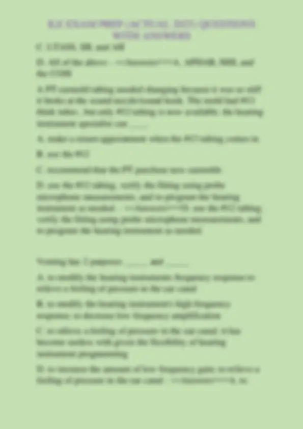 ILE EXAM PREP (ACTUAL 2025) QUESTIONS WITH ANSWERS | Exams Nursing ...
