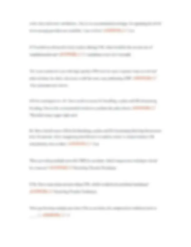 American Red Cross BLS Exam with Questions and Answers | Exams Nursing ...