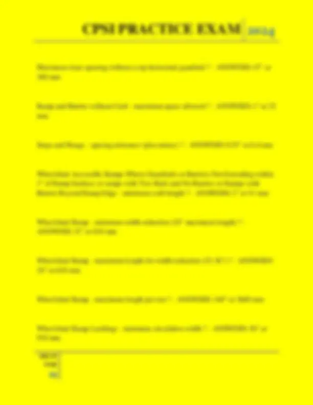 CPSI Practice Exam: Playground Safety and Standards | Exams Nursing ...