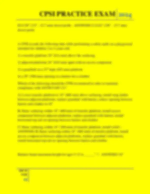 CPSI Practice Exam: Playground Safety and Standards | Exams Nursing ...