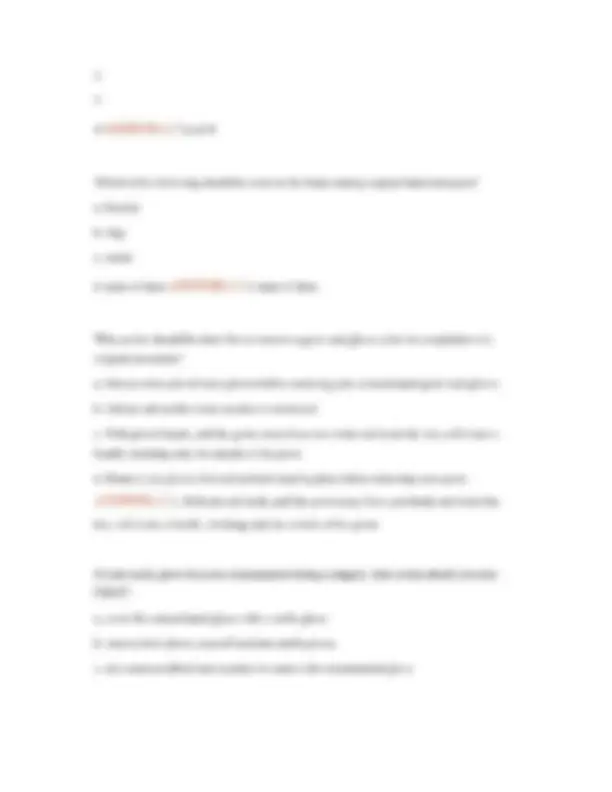 AORN Modules Post Test with Questions and Answers | Exercises Nursing ...