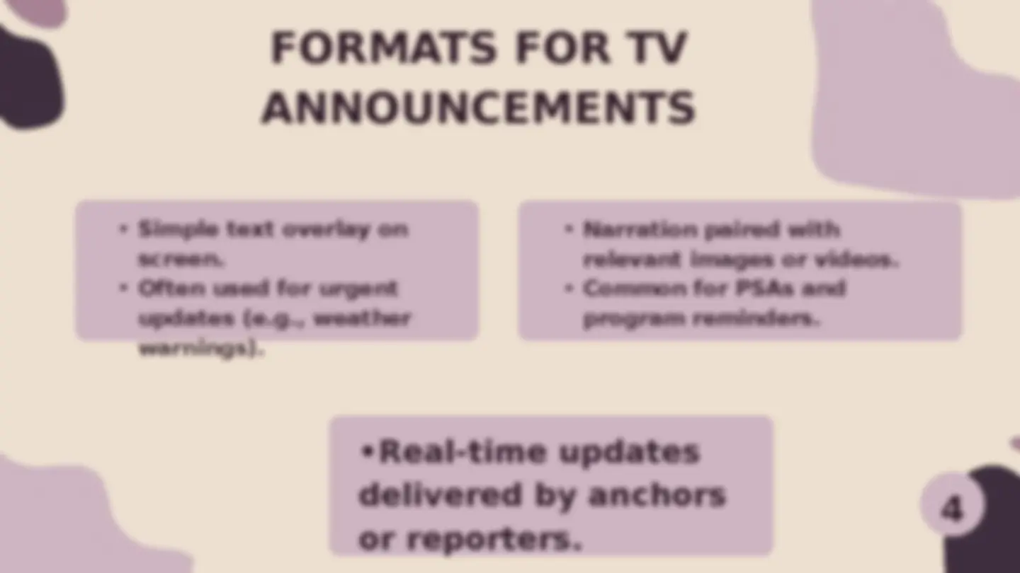 TV Announcements and Advertisements: Formats, Best Practices, and Key ...