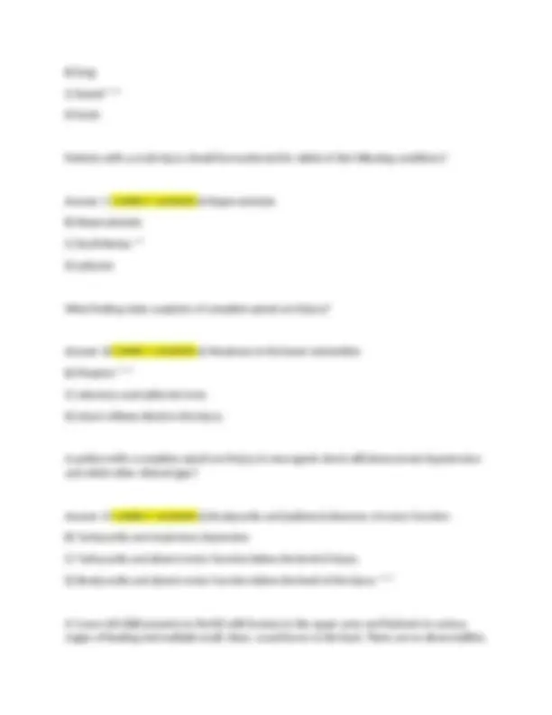 TNCC Final Exam Test 2022: Open Book Questions with Correct Answers ...