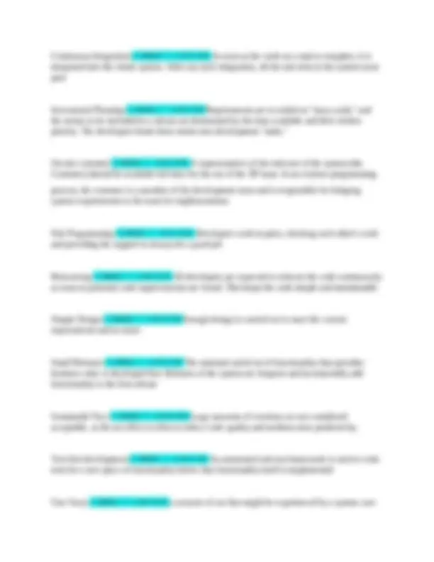 Sommerville Software Engineering 10th ed. Chapter 3 questions with ...