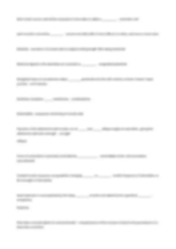 Anatomy and Physiology Exam 3 Study Guide: Questions and Answers ...