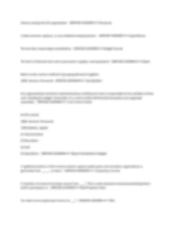 CPRP Finance Exam Questions and Answers | Exams Organization and ...