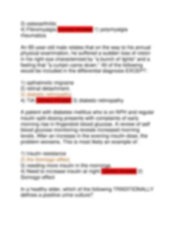 AANP AGPCNP PSI 2025 Exam 1 & 2: Practice Questions and Answers | Exams ...